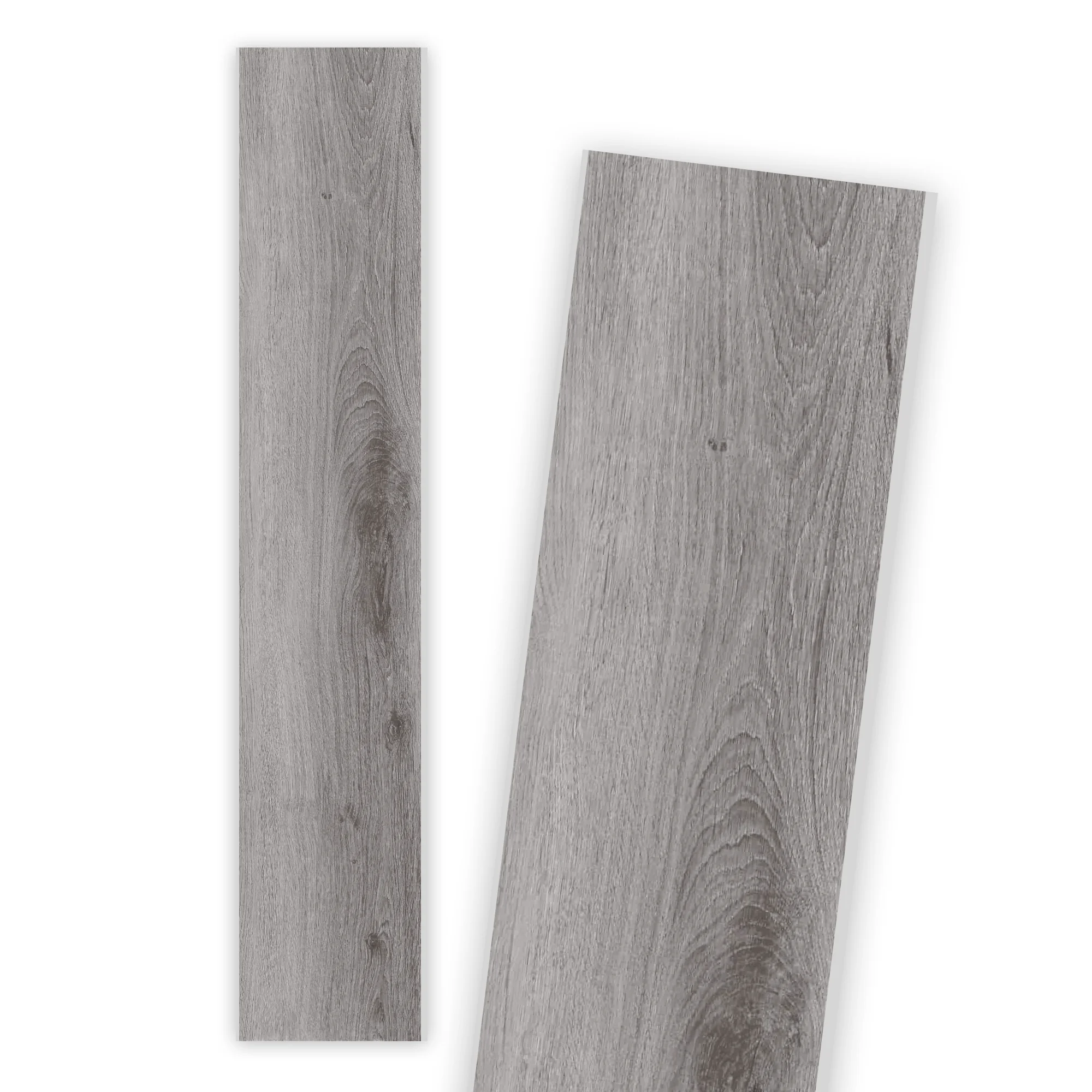 Piso Vinilico SPC Tipo Madera Color Gris - Larca Dekor